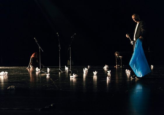Borborygmus by Lina Majdalanie, Rabih Mroué and Mazen Kerbaj - Théâtre ...