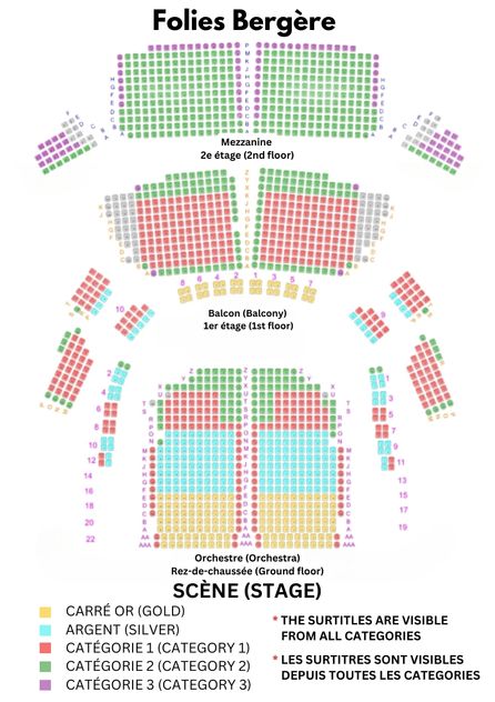 Les Folies Bergère - Theatre in Paris - Shows & Experiences